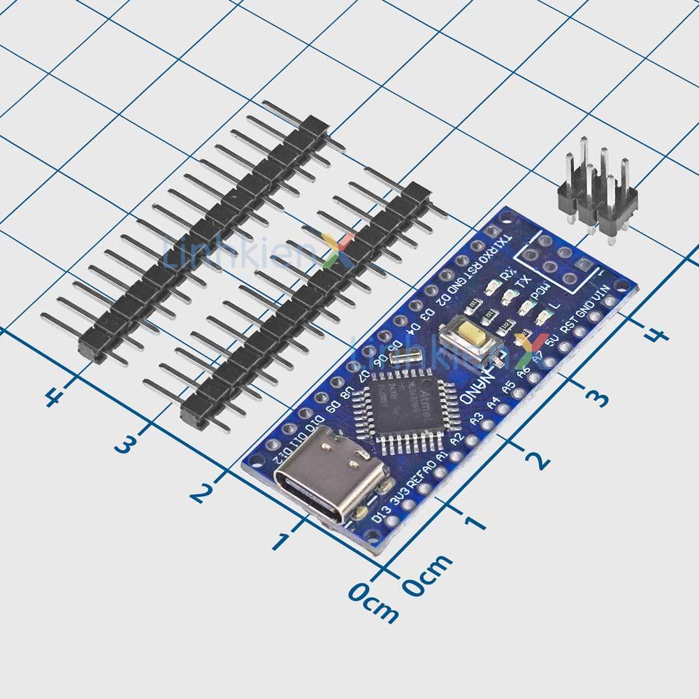 Arduino Nano ATmega328P V3 Type-C